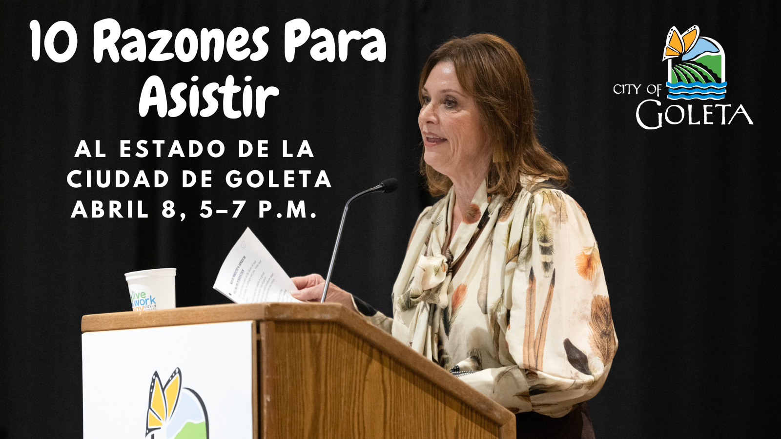 Diez razones para asistir al Estado de la Ciudad de Goleta
