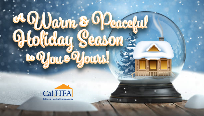 CalHFA eNews: Happy Holidays