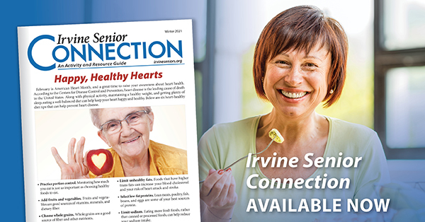 Winter Irvine Senior Connection Online Now
