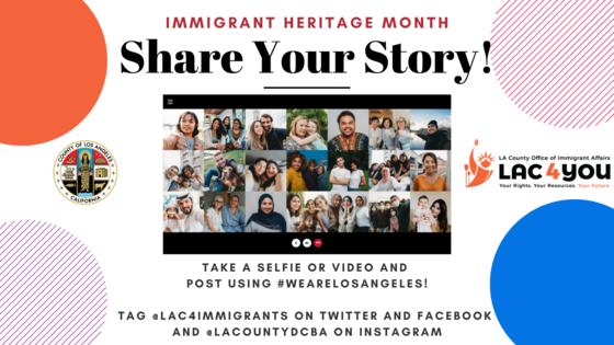 Celebrating Immigrant Heritage Month