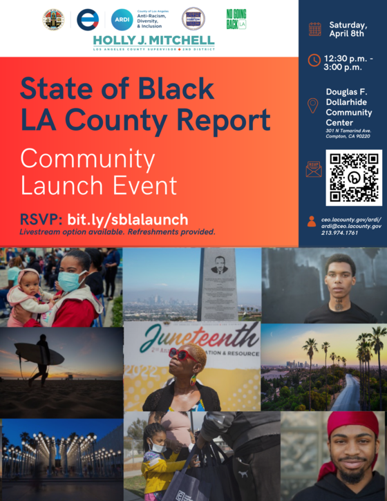 State of Black Los Angeles County Report and Launch Event