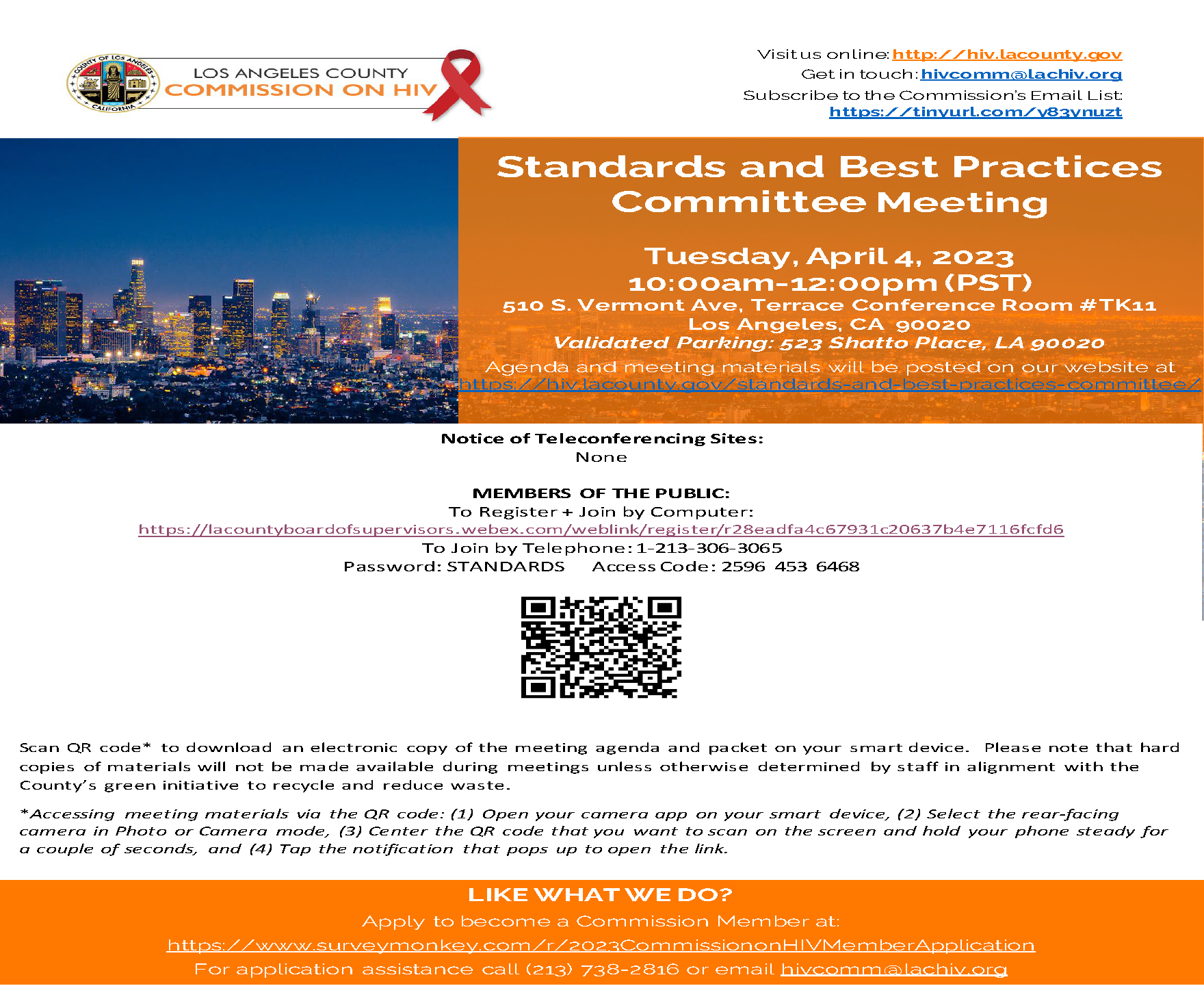 LOS ANGELES COUNTY COMMISSION ON HIV |Standards and Best Practices ...