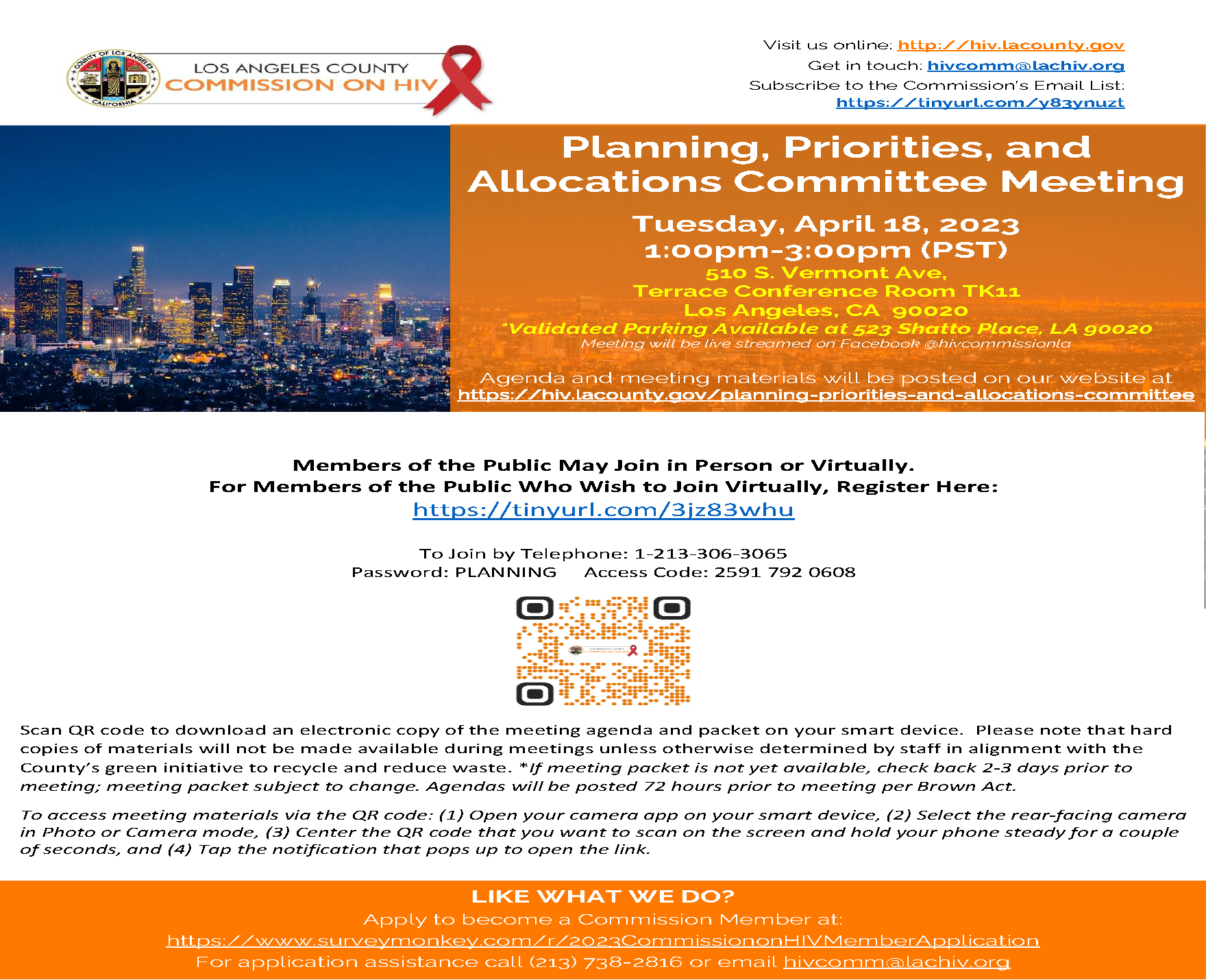 LOS ANGELES COUNTY COMMISSION ON HIV |Planning, Priorities, and ...