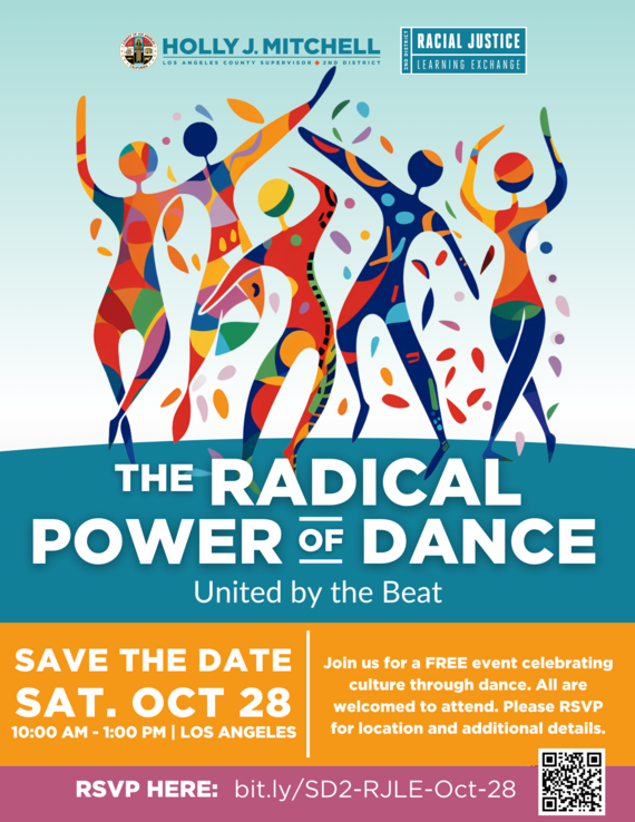 RSVP: RJLE Saturday, October 28 - The Radical Power of Dance United by ...