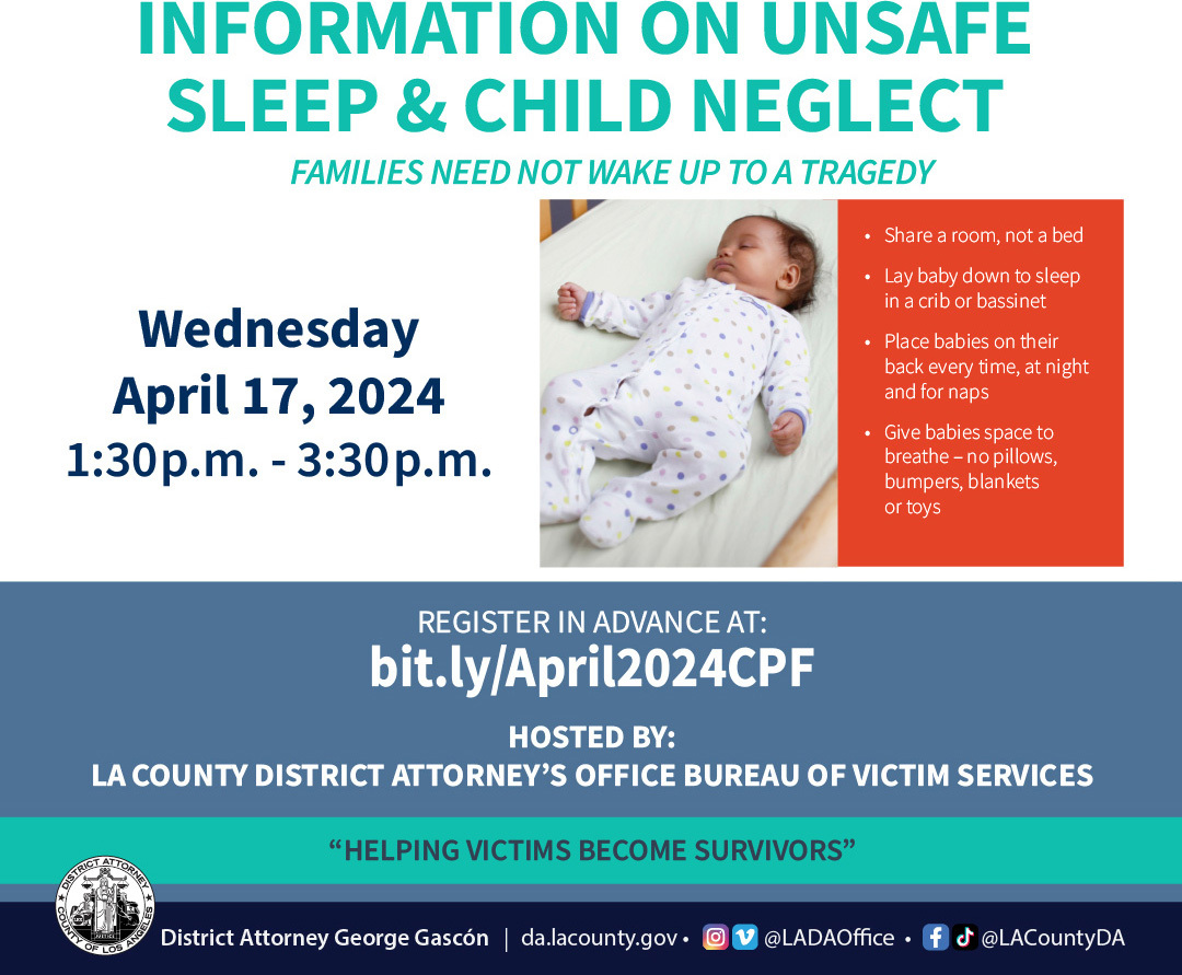 Information on Unsafe Sleep & Child Neglect