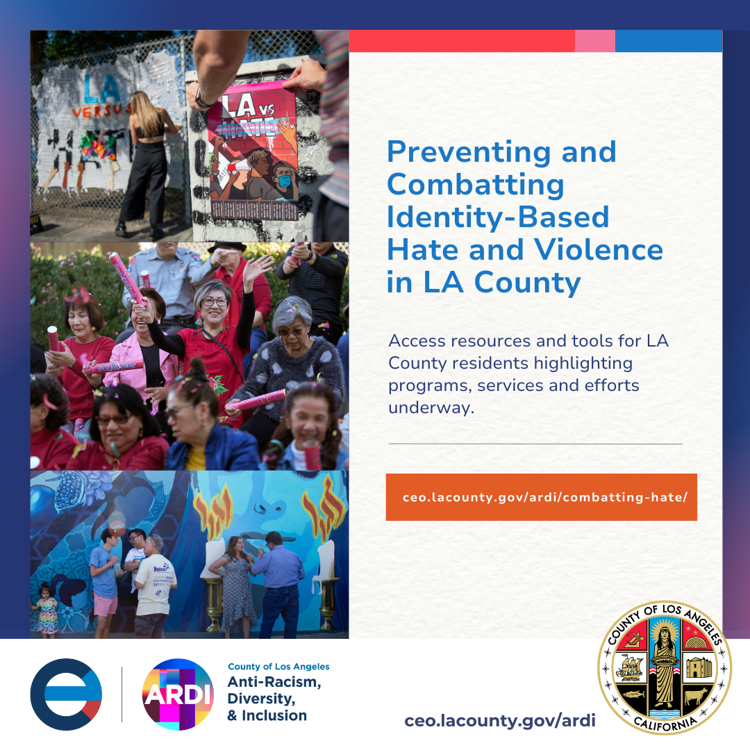 Resources to Prevent Identity-Based Hate and Violence and Increase Safety