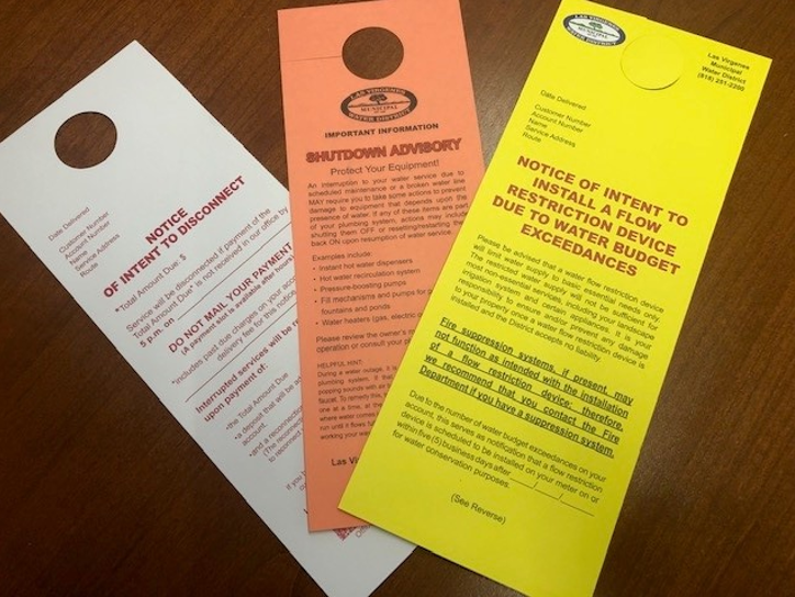 LVMWD Improves Process for Delivering Door Tags