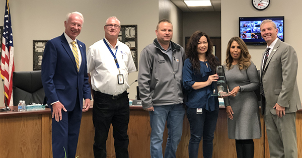 NEWS RELEASE: SoCalGas earns MDAQMD's prestigious Exemplar Award