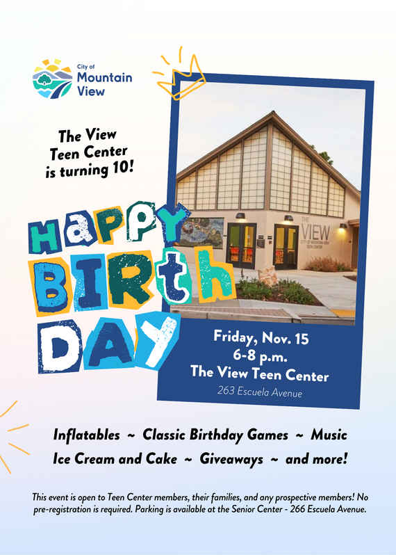 Join Us to Celebrate 10 Years of The View Teen Center! 🎉