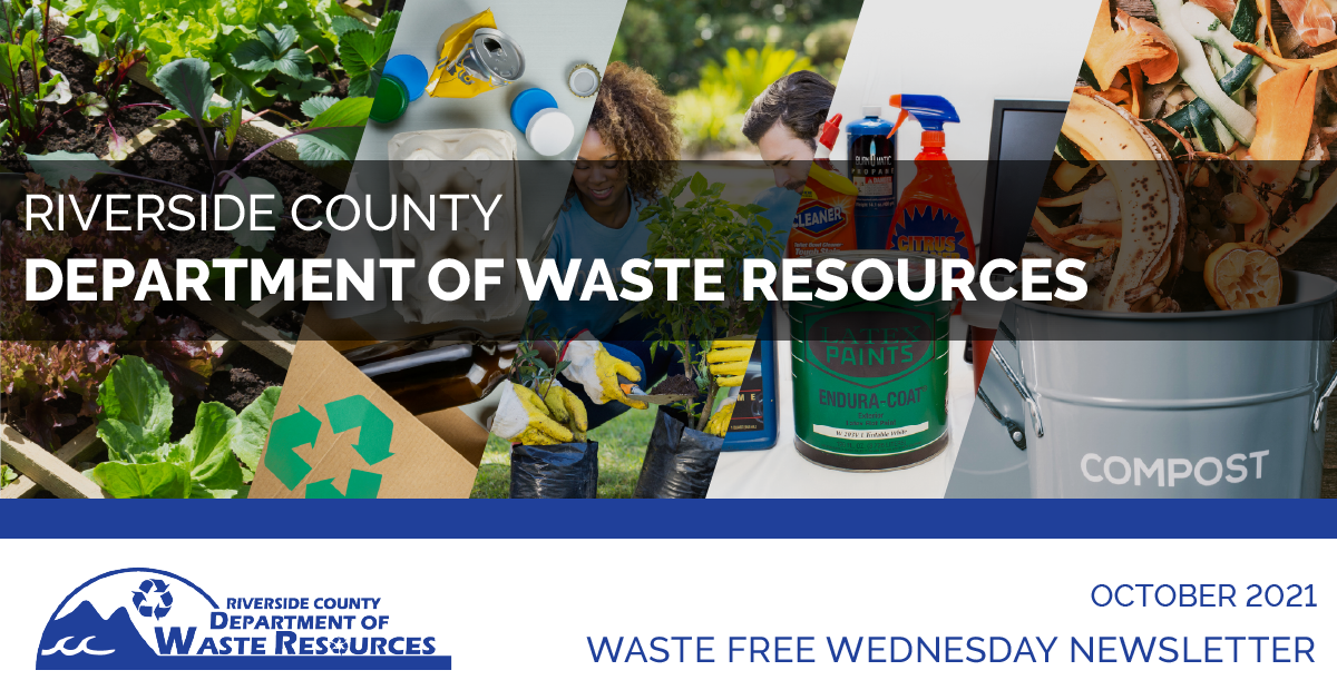 Waste Free Wednesday | October 2021