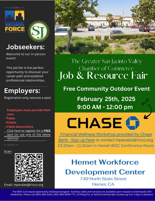 February Riverside County Workforce Development Newsletter