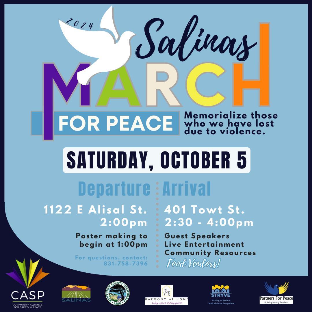 March for Peace / La Marcha por la Paz