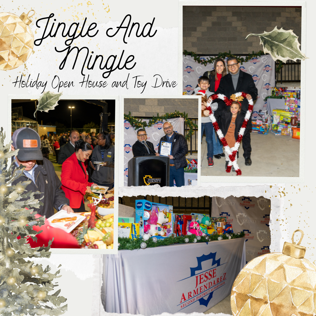 Monthly Newsletter From County Supervisor Jesse Armendarez