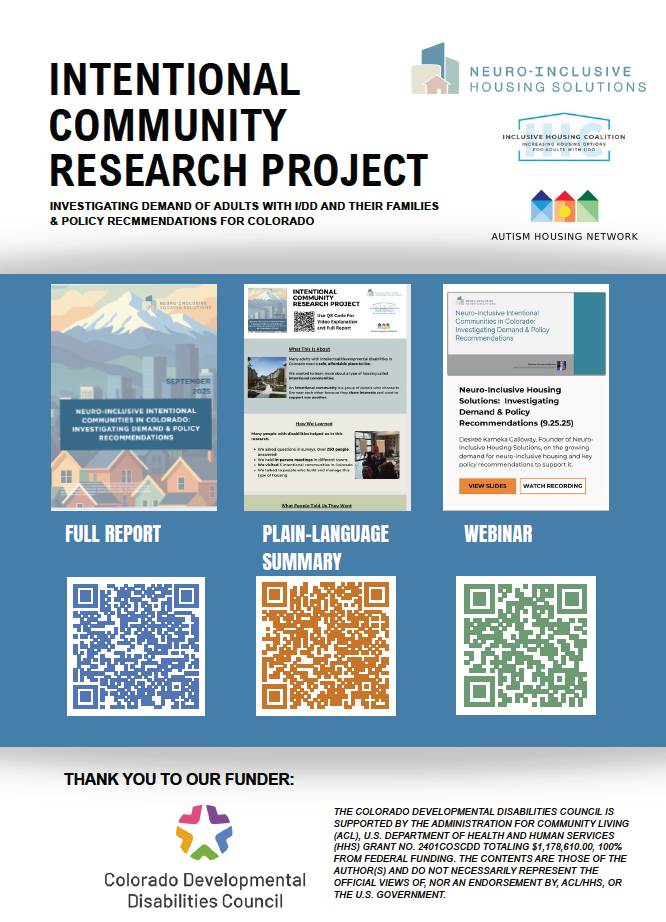 Colorado Developmental Disabilities Council Fall Newsletter