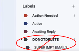 Reminder: Emails older than 90 days automatically deleted starting March 9