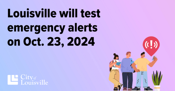 REMINDER: Louisville testing emergency alerts on Wednesday, Oct. 23