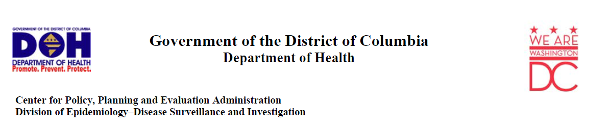 Health Notice for District of Columbia Health Care Providers: Updates ...