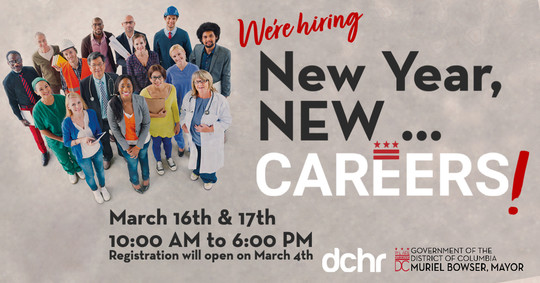 We Invite You To Participate In a DCHR Virtual Hiring Fair