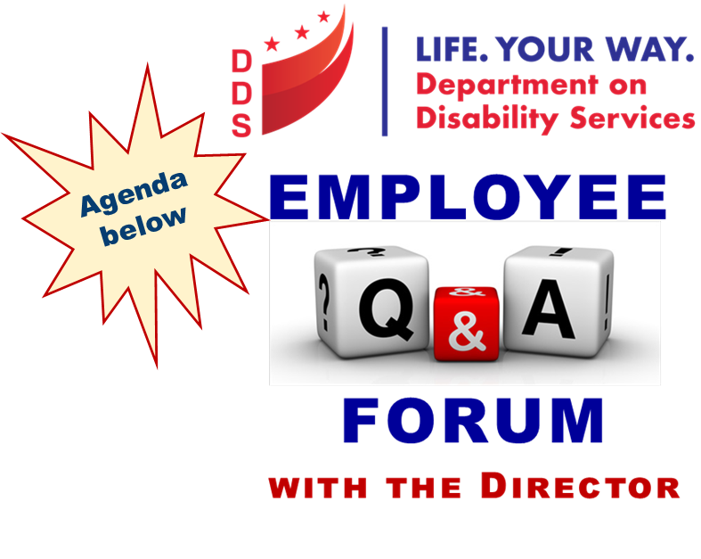 REMINDER: DDS Employee Forum Takes Place September 2 @ 10 am