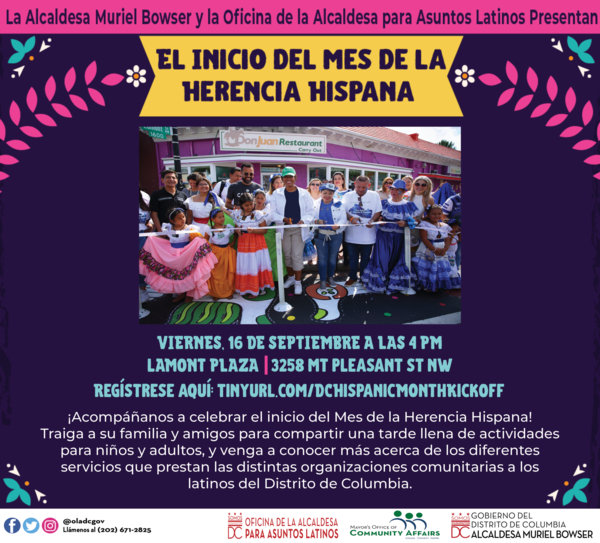 El Inicio del Mes de la Herencia Hispana