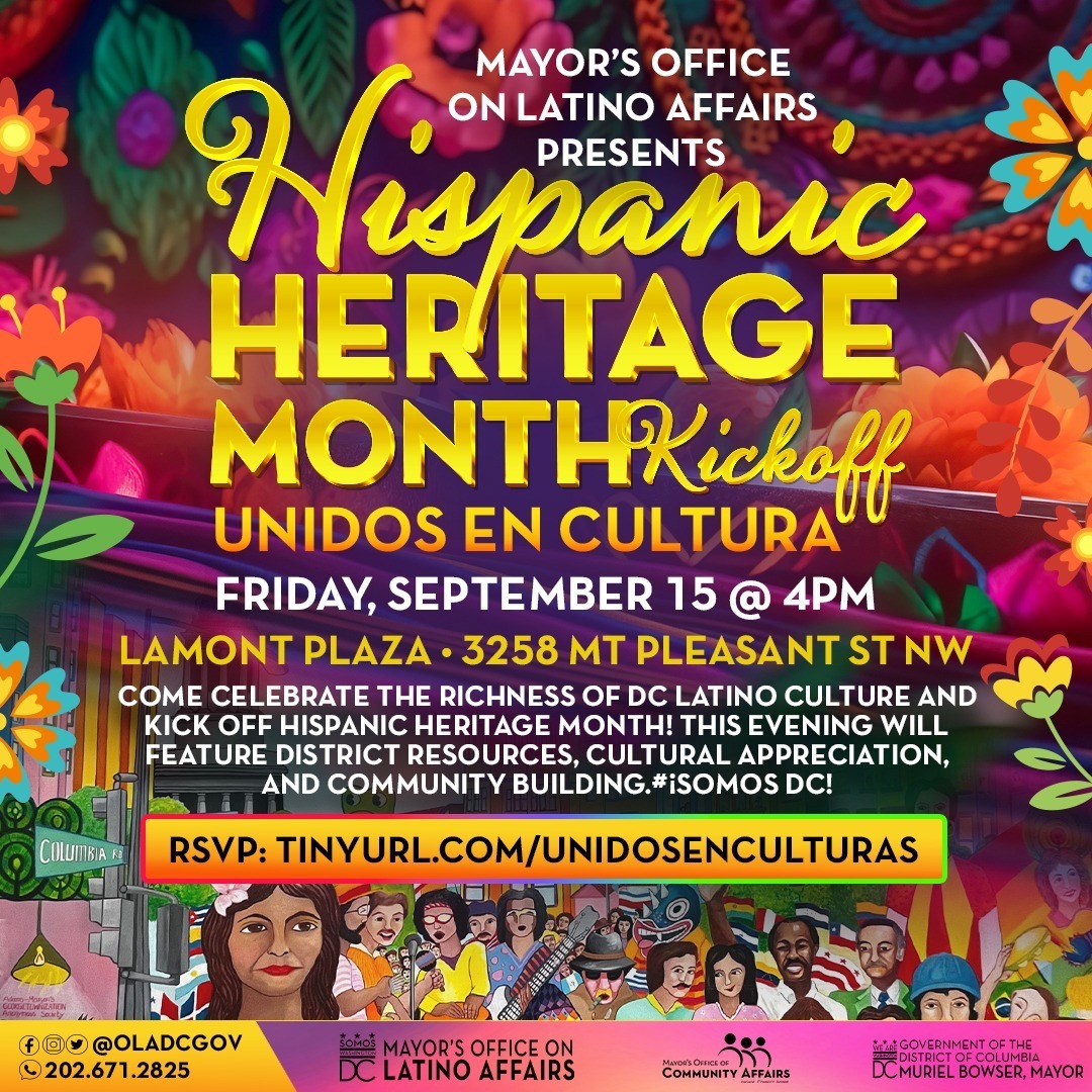 MAÑANA: Celebremos Juntos el Inicio del Mes de la Herencia Hispana ...