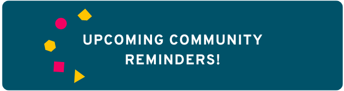 Monthly Community Newsletter: SpEd Hub Trainings + Community Events!