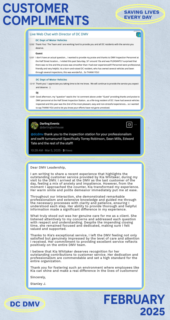 Saving Lives Every Day! March 2025