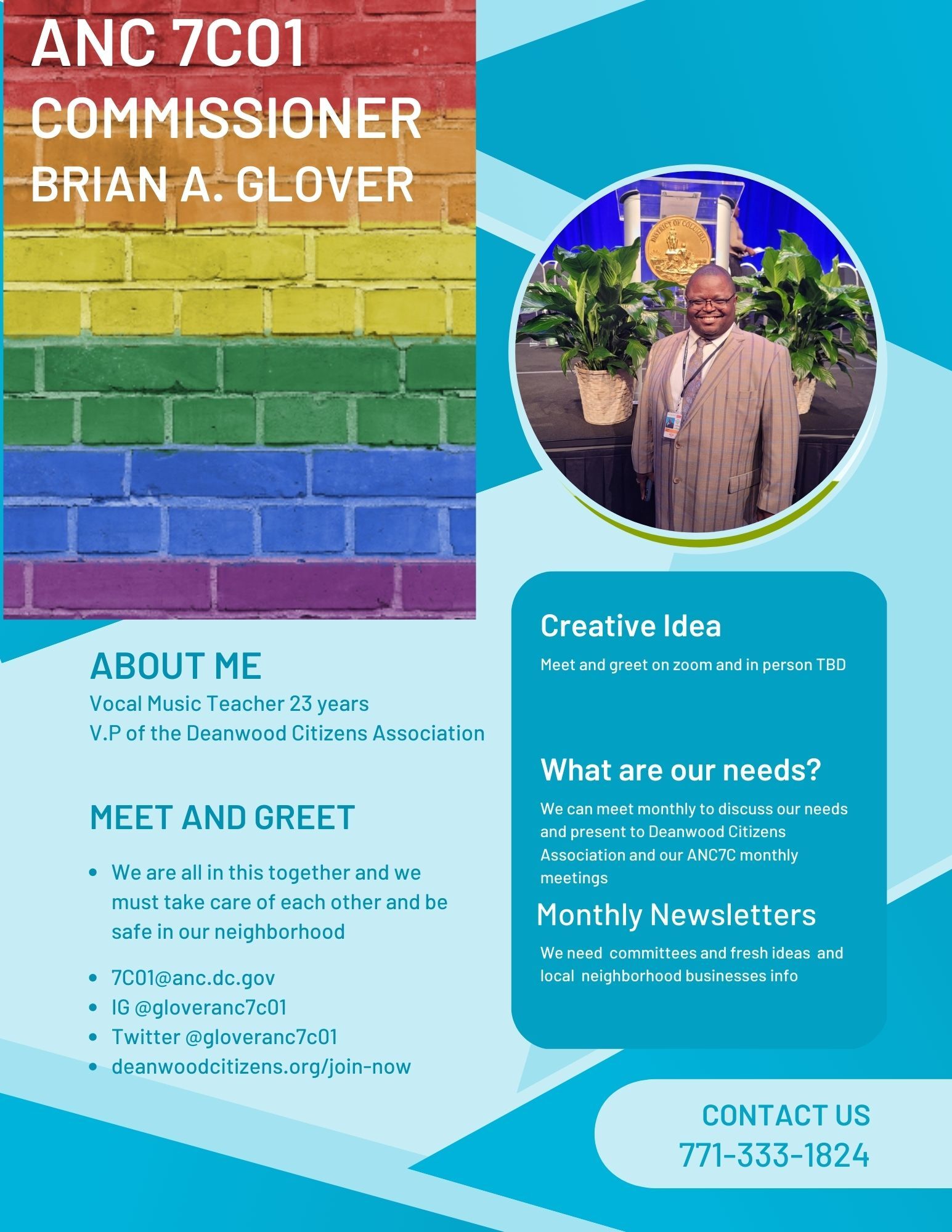 SMD 7C01 Newsletter with information