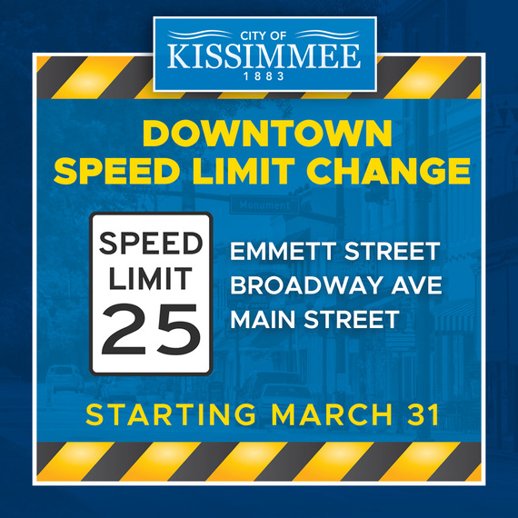 Downtown Speed Limit Changing to Improve Safety