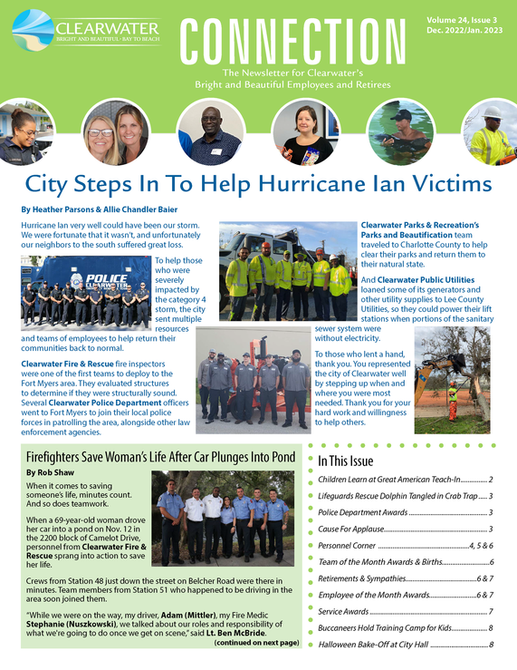 CONNECTION Employee Newsletter - December 2022/January 2023