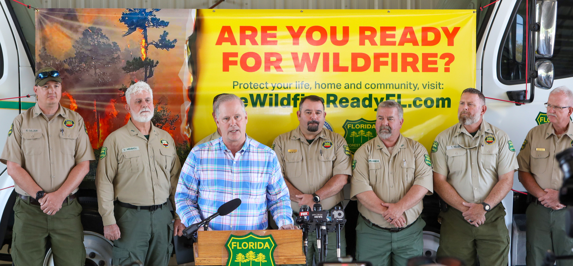 Commissioner Wilton Simpson, Florida Forest Service Highlight Current ...