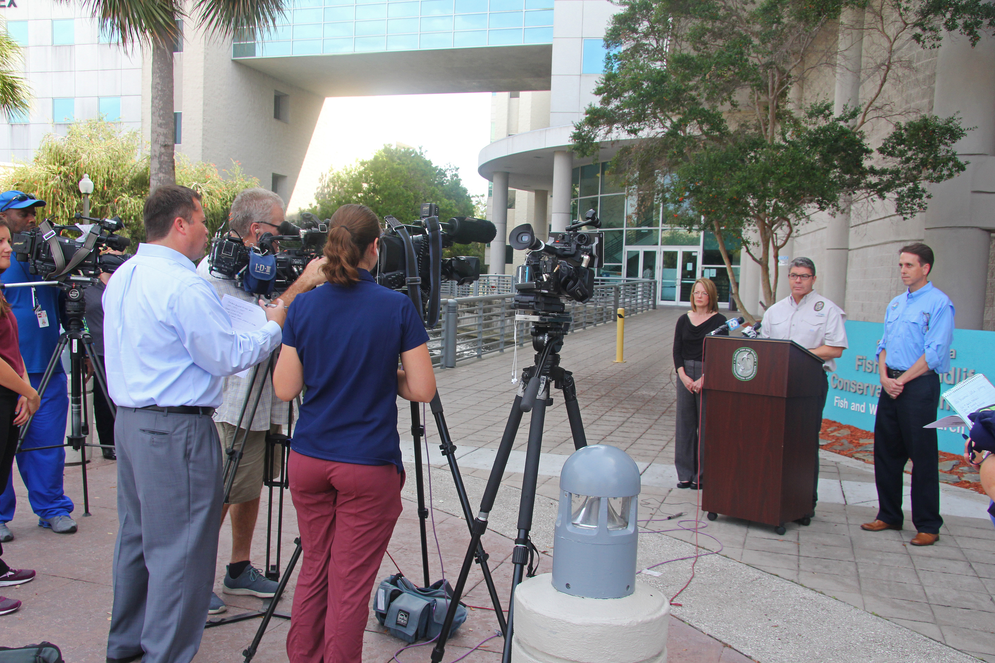 Photo release: FWC, partners discuss enhanced support for continued red ...