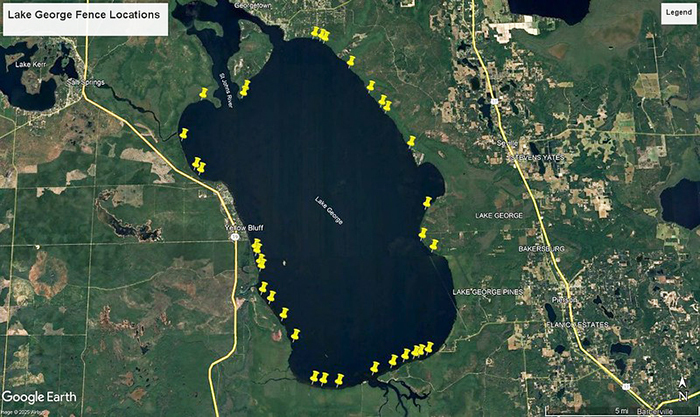 FWC shares update on Lake George habitat restoration