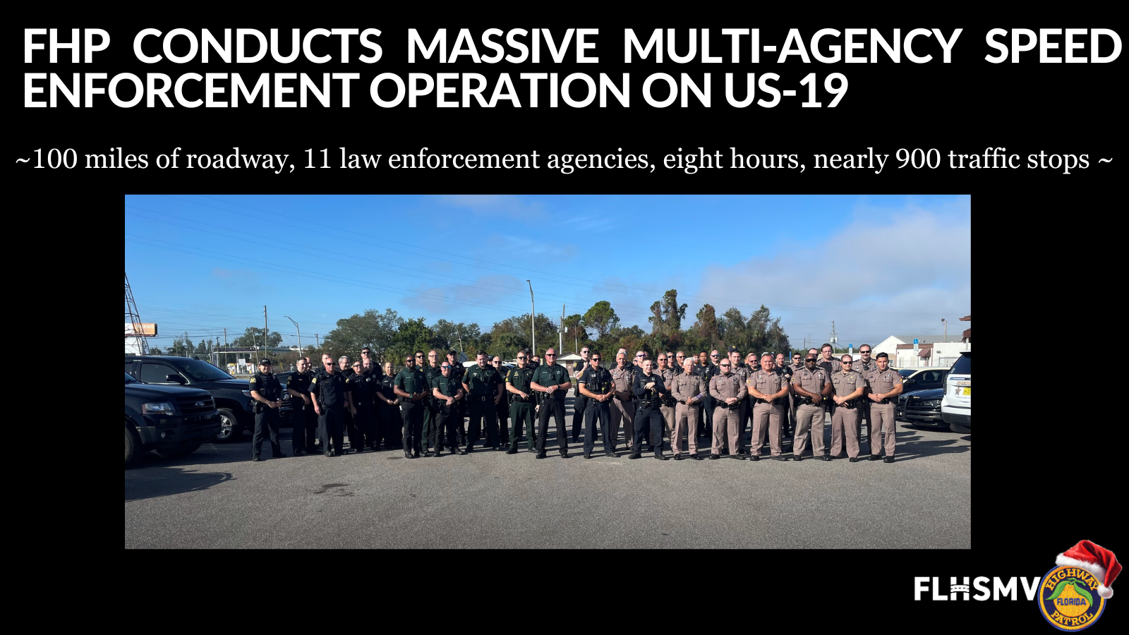 FHP Conducts Massive Multi-Agency Public Safety Operation on US-19