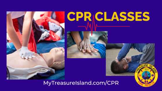 Treasure Island Fire Rescue Is Now Offering CPR Courses