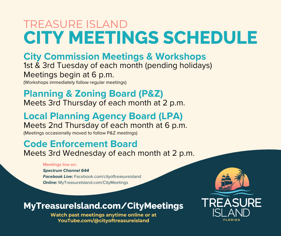 Treasure Island Weekly Newsletter - March 13, 2024