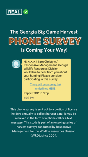 Don’t Hang Up! Science-Based Survey Methods Serve to Help Hunters