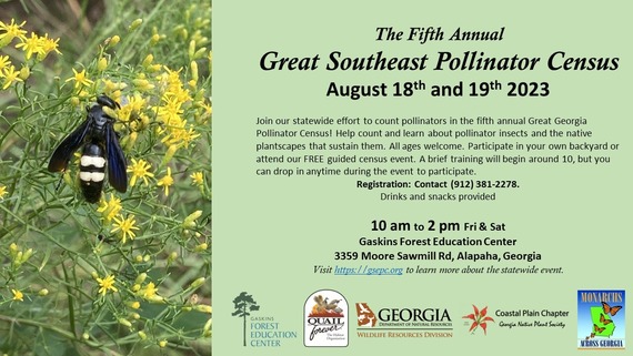 Pinpoint Pollinator Population Information During Great SE Pollinator ...