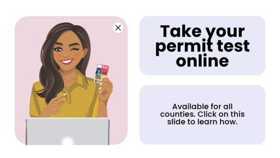 Written test for driver's permit now available online statewide