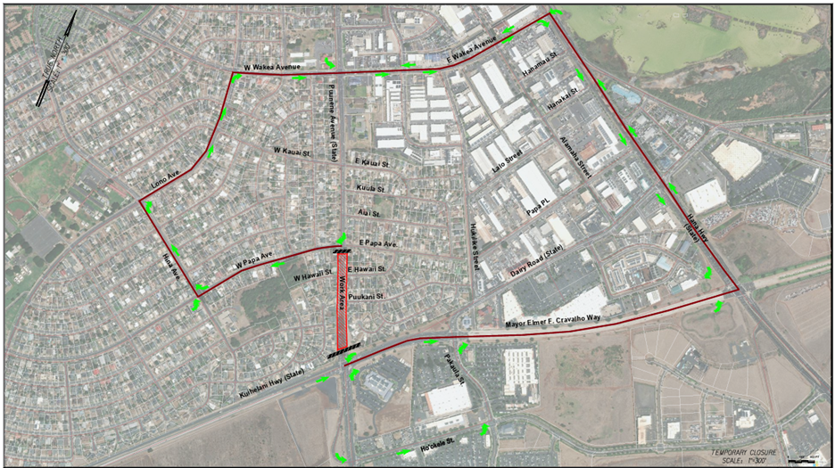Puʻunēnē Avenue to close for night paving work