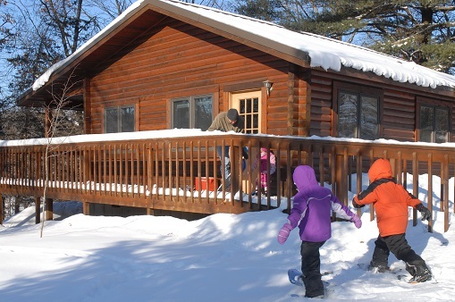 Book a state park cabin in the winter and save!