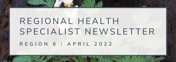 RHS Region 6 April Newsletter