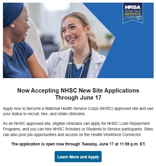 Notifications from the Iowa Rural Healthcare Workforce Connection