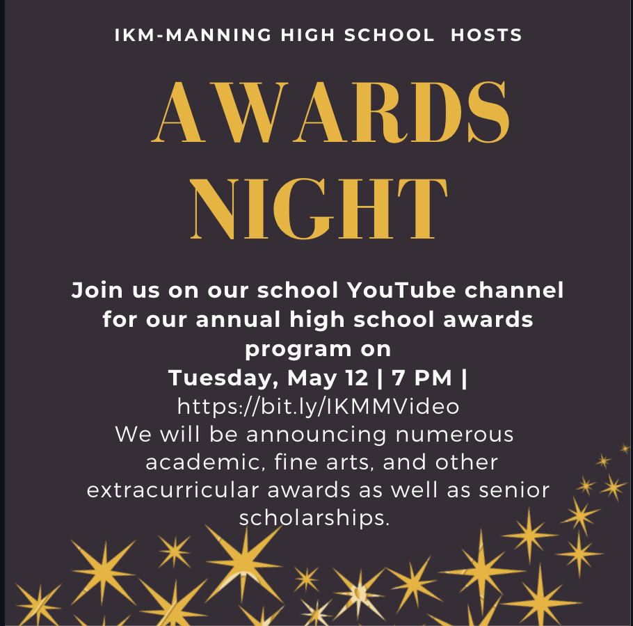 IKM-Manning High School Awards Program, Tue, May 12, 7 p.m. on Video ...