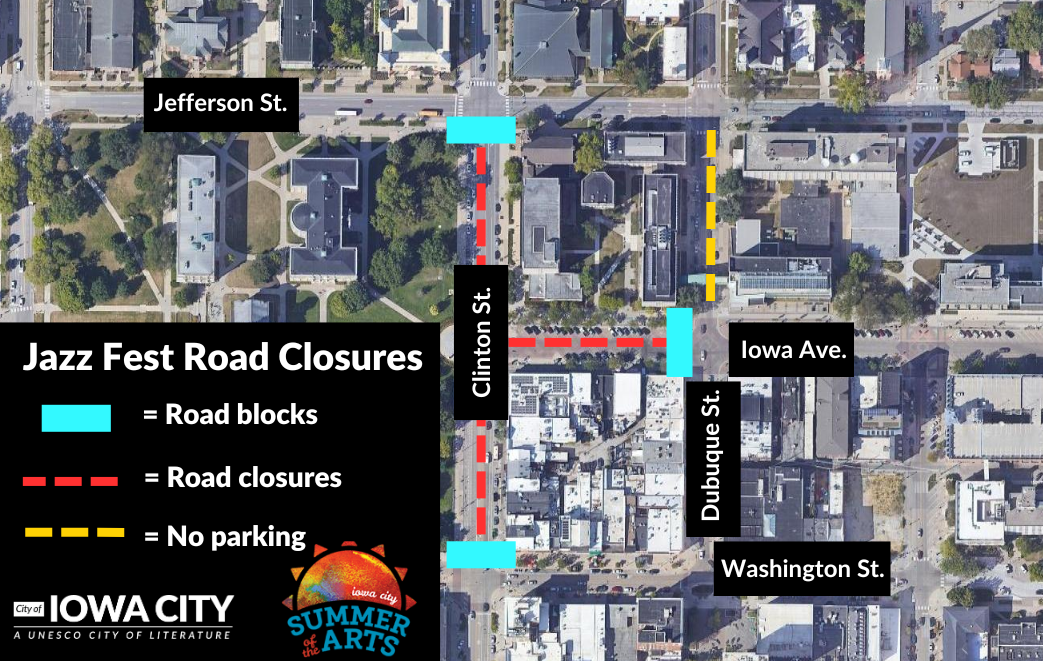 Jazz Festival road closures and transit changes announced