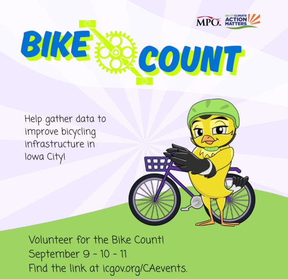 Iowa City Bike Count: help us count bike riders to determine bike ...