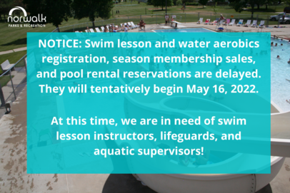 Norwalk Parks and Recreation Weekly Update