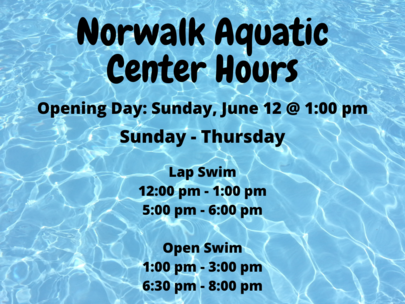 Norwalk Parks and Recreation Weekly Update