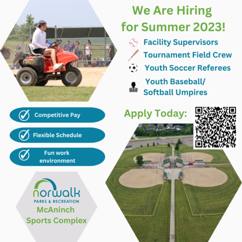 Norwalk Parks and Recreation Weekly Update