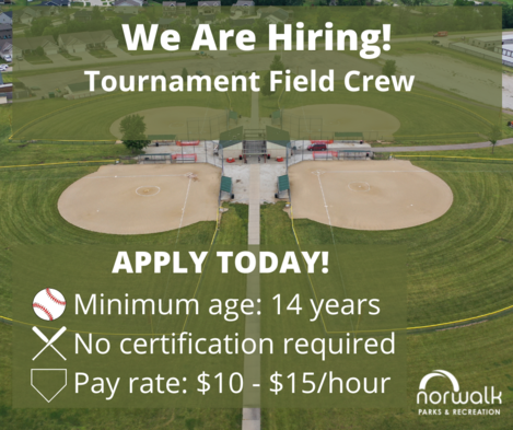 Norwalk Parks and Recreation Weekly Update